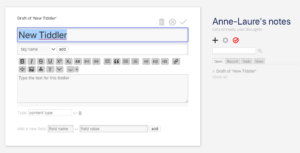 Getting started with TiddlyWiki: a beginner's tutorial - Ness Labs