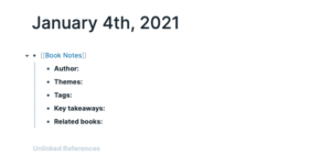 How to use templates in Roam Research [[roam/templates]] - Ness Labs