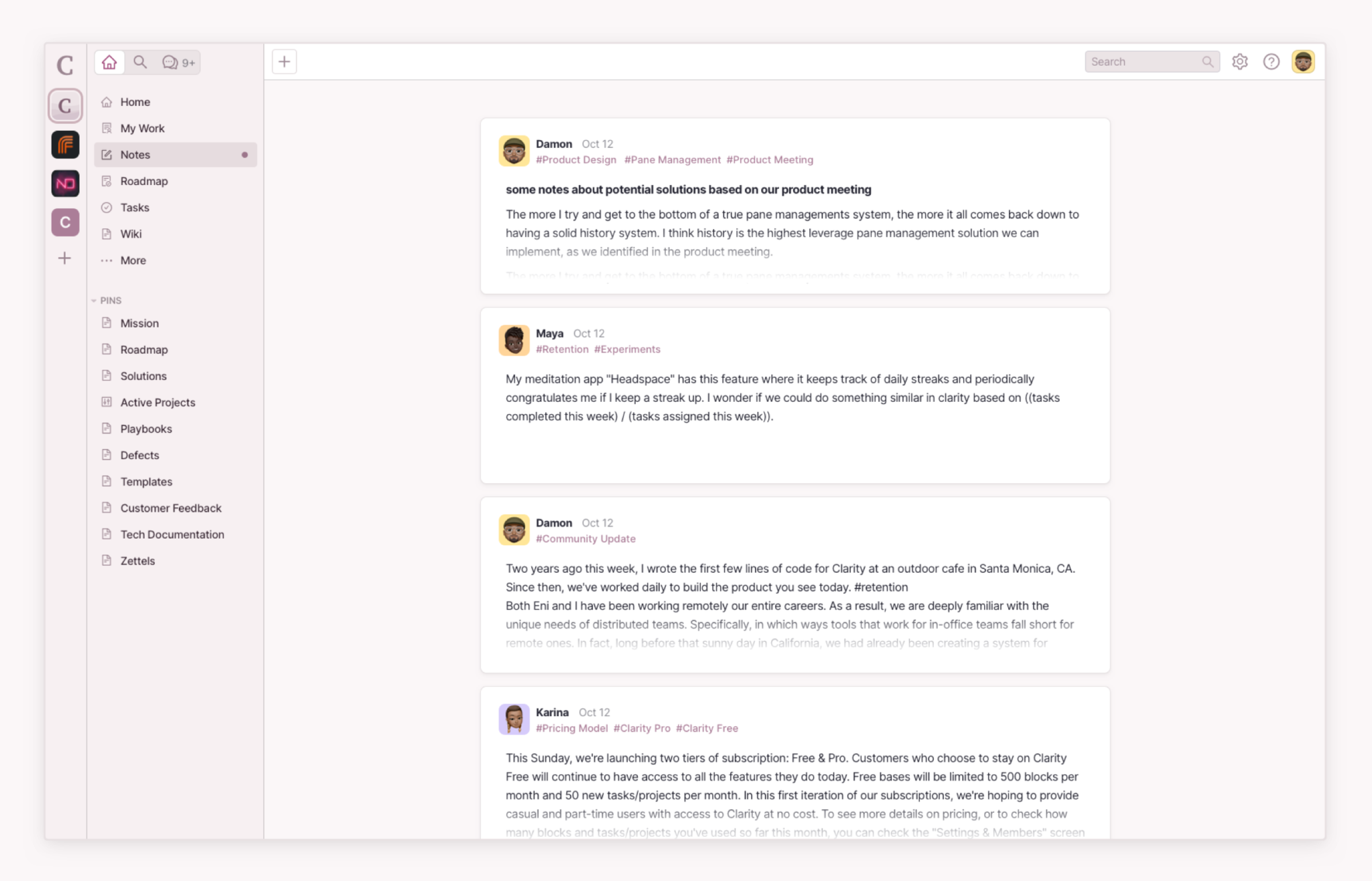 Solving the biggest productivity bottleneck with Clarity