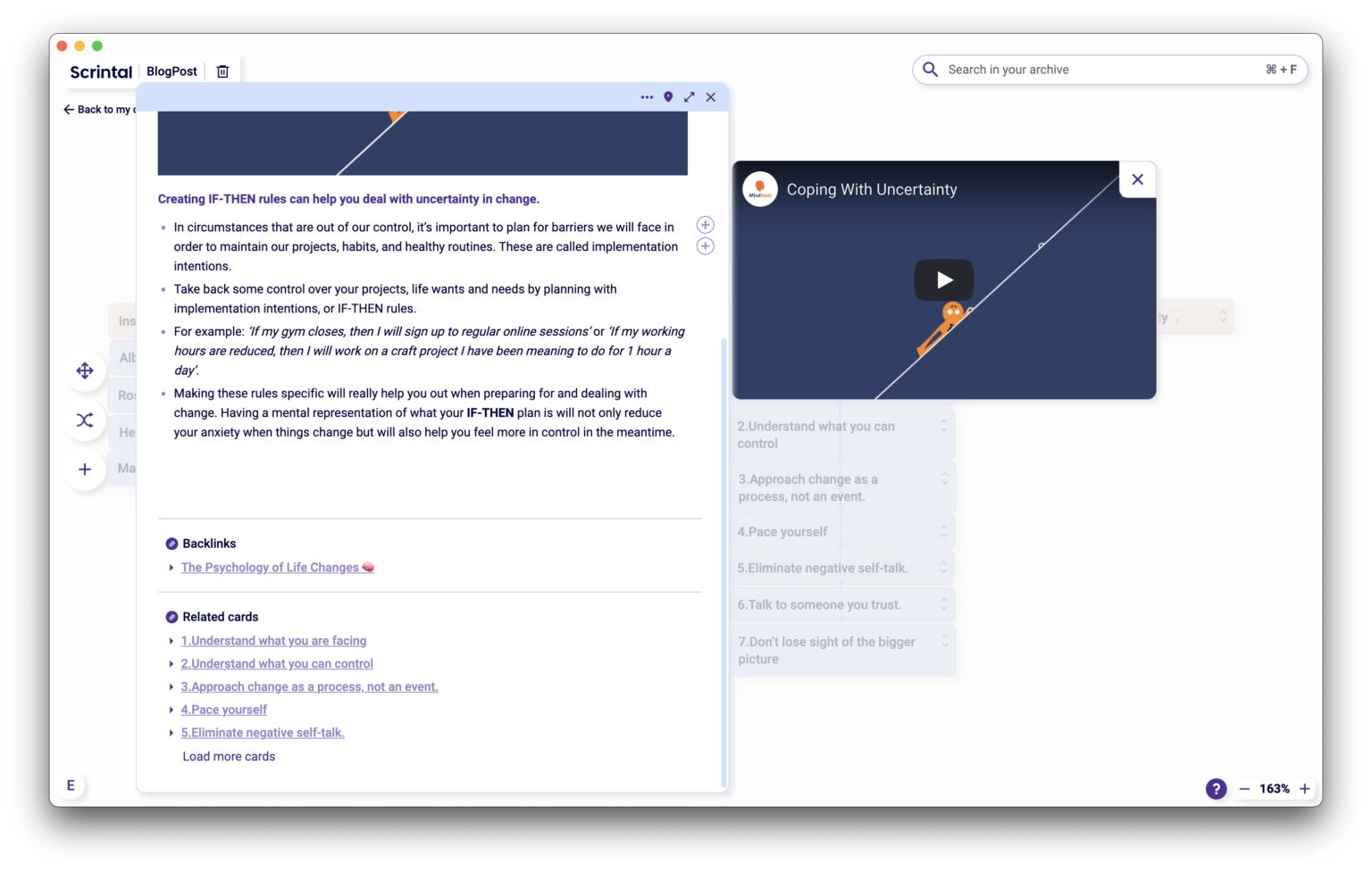 Building your web of knowledge with Scrintal - Ness Labs