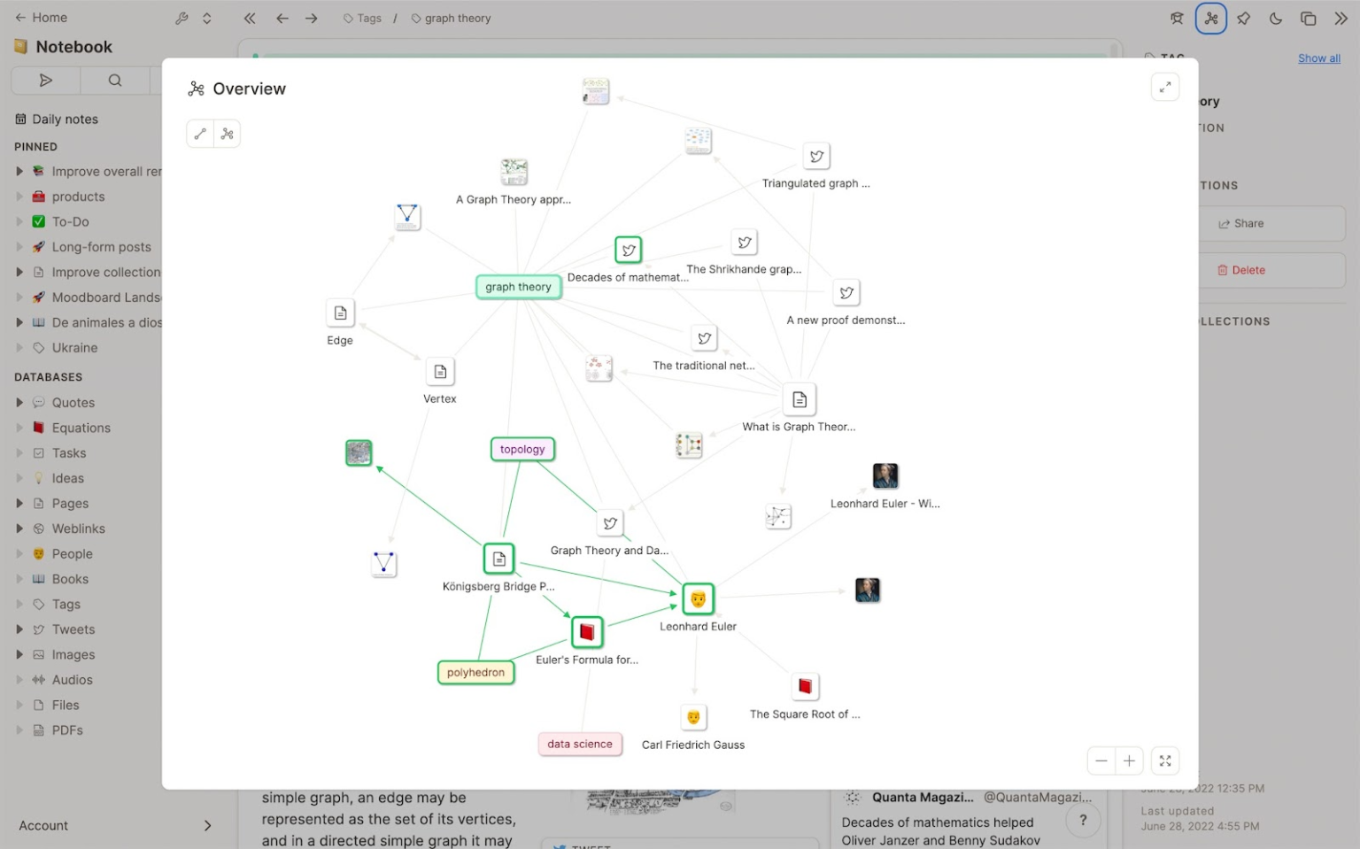 Create a network of thoughts with Capacities - Ness Labs