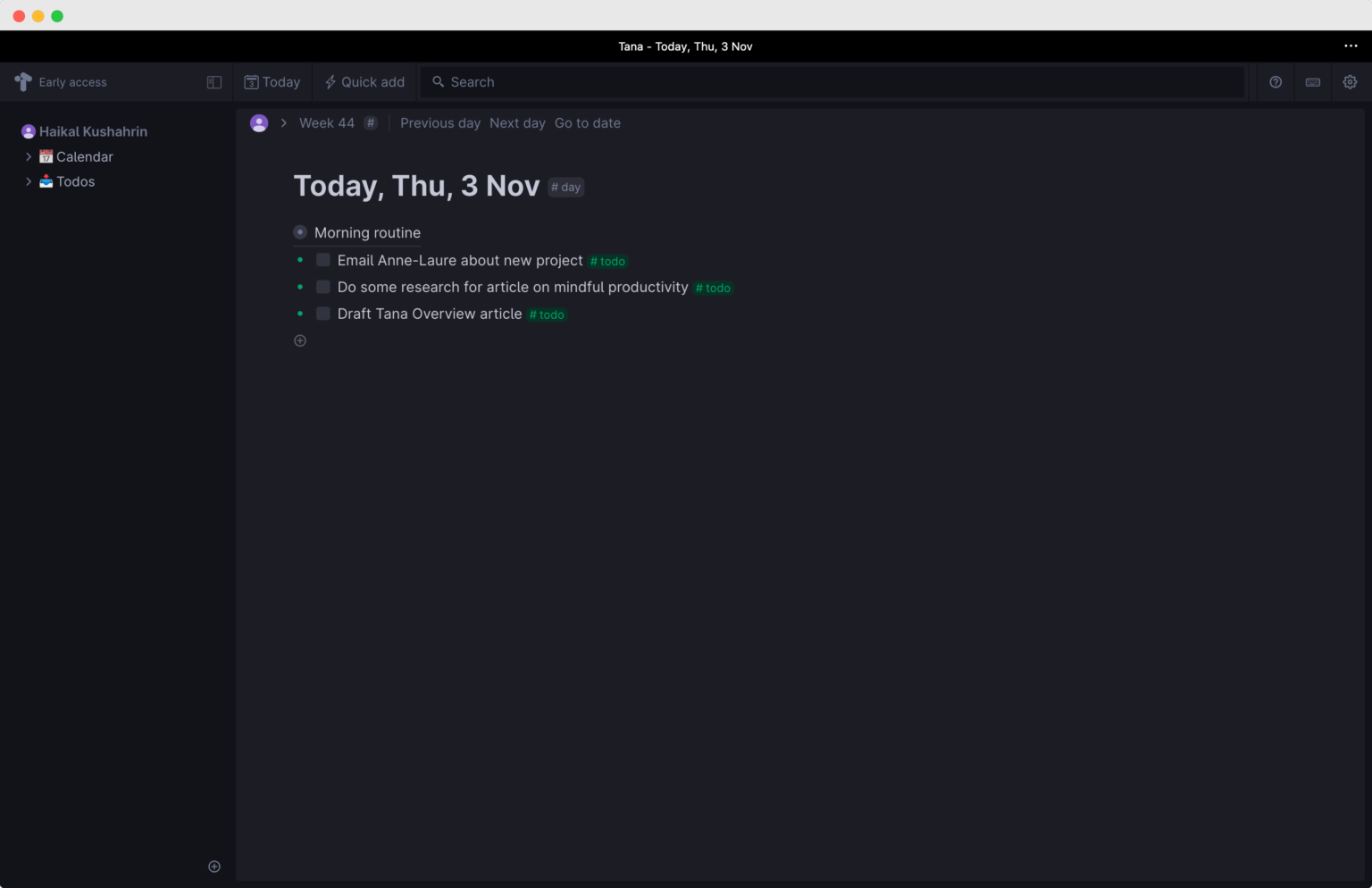 Tana: the all-in-one tool for thought? - Ness Labs