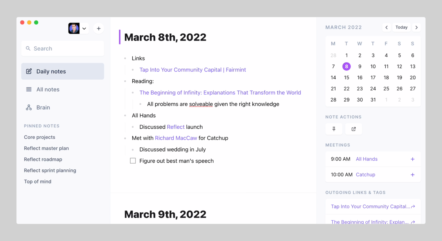 Interview: Unleashing the power of networked notes with Reflect