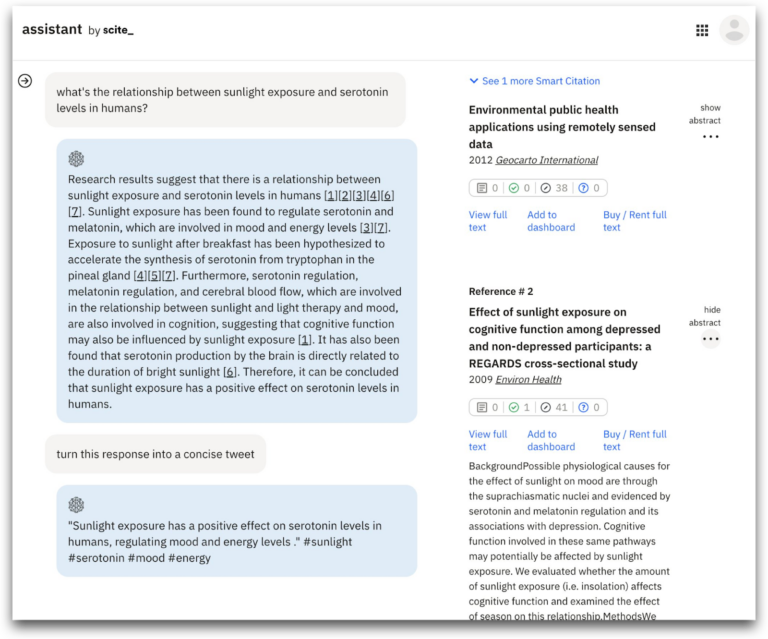Interview: Better discover and understand scientific articles with Scite