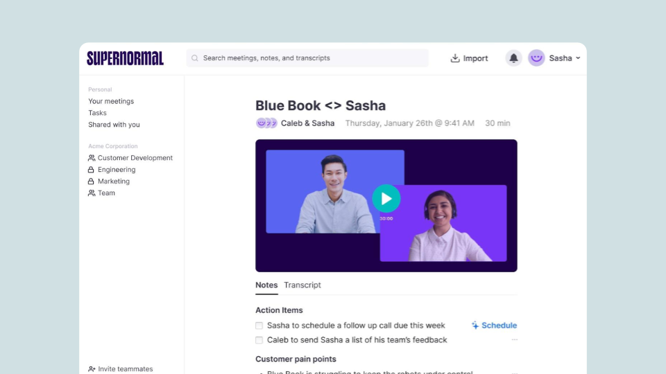 Unlock your best work with Jim Kleban, Head of AI at Supernormal - Ness Labs