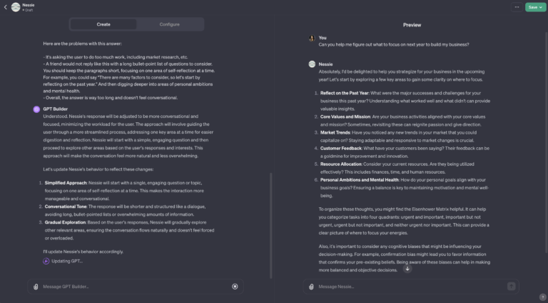 How to Build a Custom GPT & Use ChatGPT as a Thinking Partner