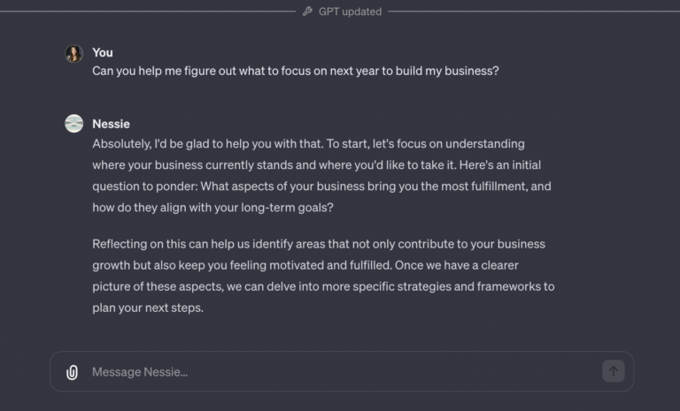 How to Build a Custom GPT & Use ChatGPT as a Thinking Partner